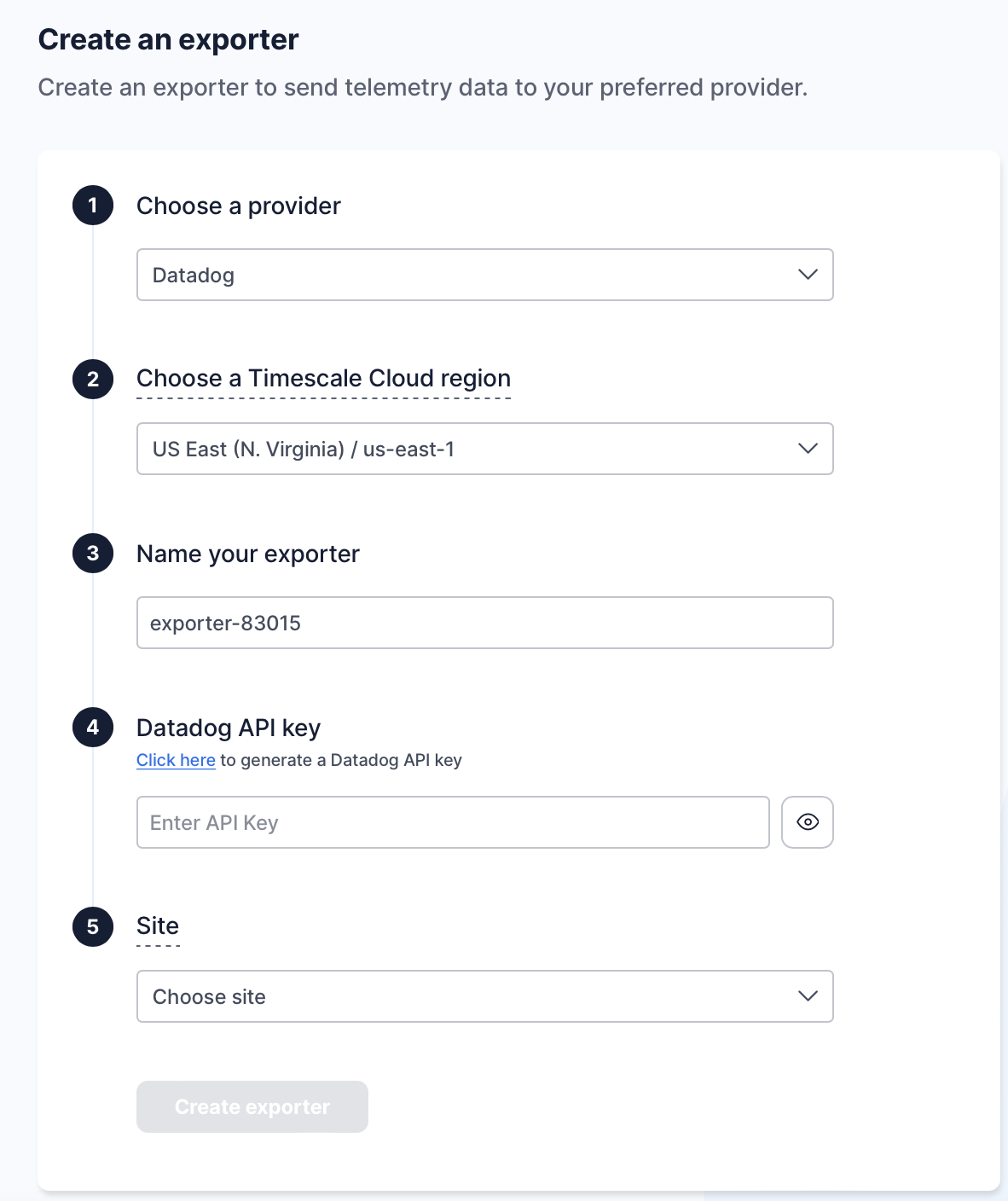 Timescale Documentation | Integrate Timescale services with third-party ... Timescale Documentation | Integrate Timescale services with third-party ...